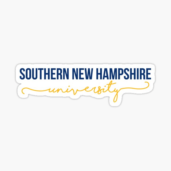 "Southern New Hampshire University" Sticker for Sale by mynameisliana ...