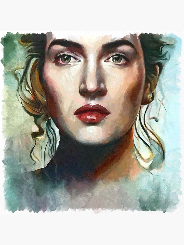 "A new look at Kate Winslet" Sticker for Sale by bogfl | Redbubble
