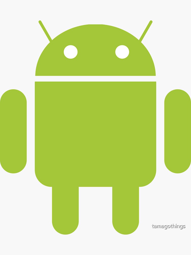 "Android - The Green Little Guy" Sticker for Sale by tamagothings ...