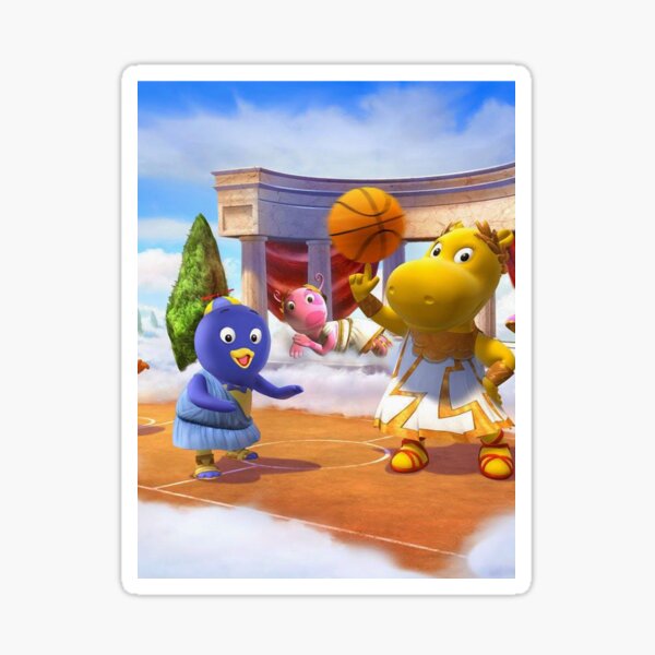 "The Backyardigans" Sticker for Sale by LaronHermann | Redbubble