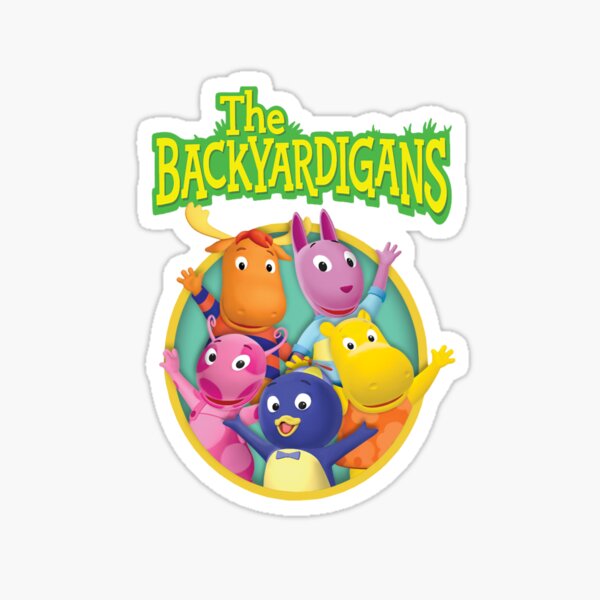 "The Backyardigans" Sticker for Sale by LaronHermann | Redbubble