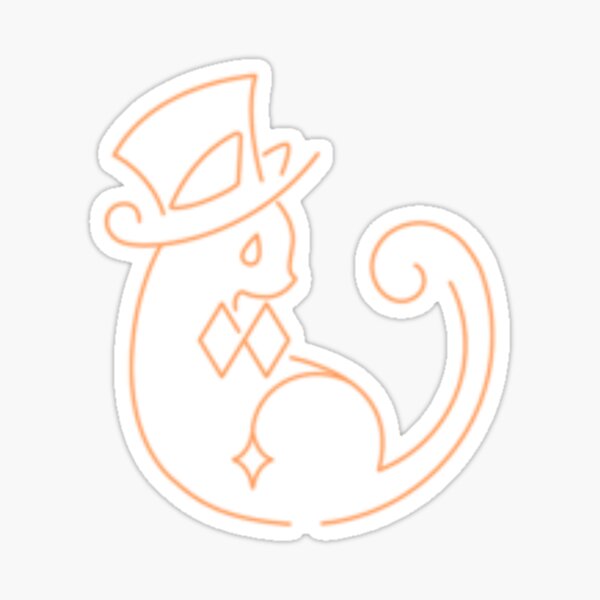 "Lyney Constellation" Sticker for Sale by StellaSeaBunny | Redbubble