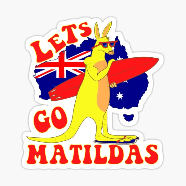 " matildas soccer, Australian Womens Soccer Crest (Matildas)" Sticker ...