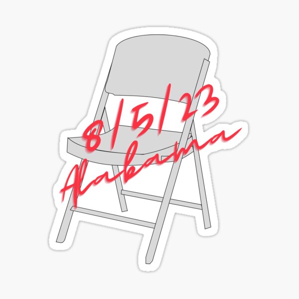 "Alabama Chair" Sticker for Sale by StylePress Designs | Redbubble