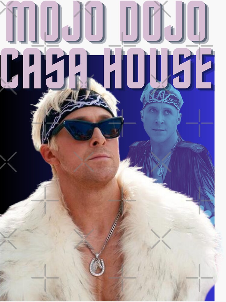 "Ken's Mojo Dojo Casa House" Sticker for Sale by Chelsea Seashell ...