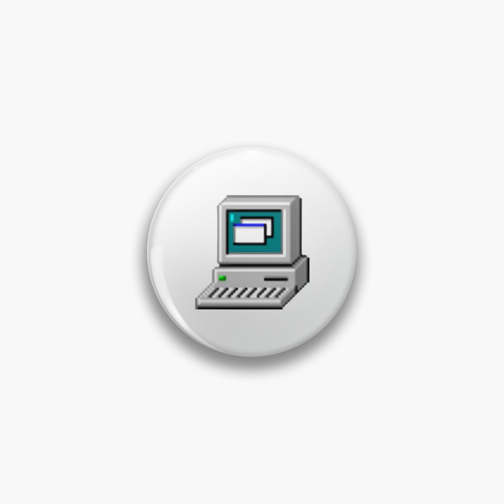 "Windows 95 Computer Icon" Sticker for Sale by Peeshes | Redbubble