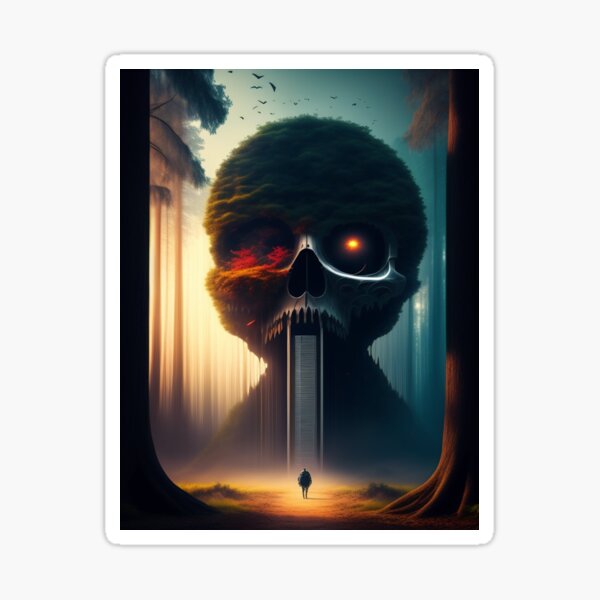 "Cry of fear" Sticker for Sale by Suraj Thapa | Redbubble