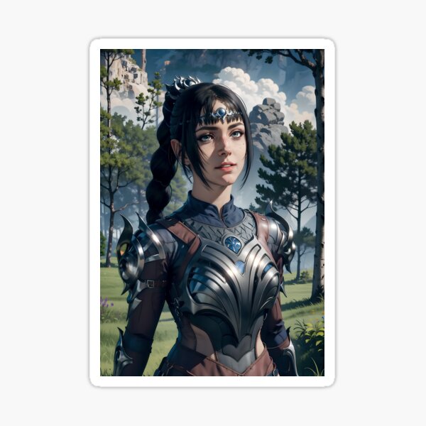 "Baldur's Gate 3: Shadowheart" Sticker for Sale by DarkCaldera | Redbubble