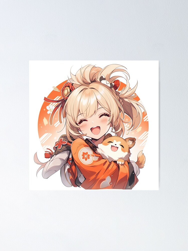 "Yoimiya - Genshin Impact" Poster for Sale by SchellStation | Redbubble