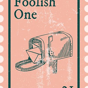 "Foolish one stamp Taylor Swift" Sticker by Jujiab | Redbubble