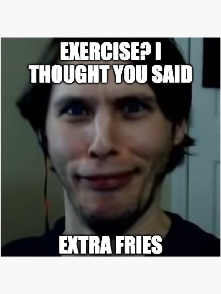 "Jerma Facebook Meme" Sticker for Sale by leuschkewelling | Redbubble