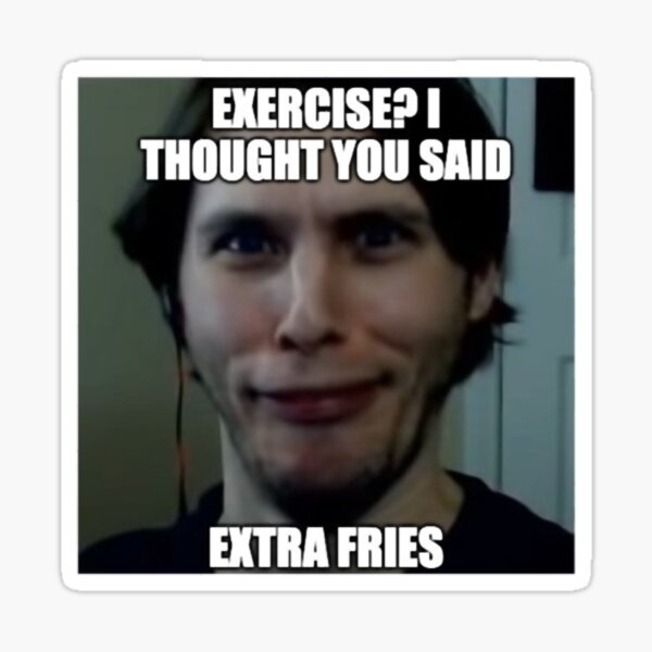 "Jerma Facebook Meme" Sticker for Sale by leuschkewelling | Redbubble