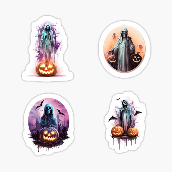 "Halloween Sticker Pack" Sticker for Sale by ryansplan | Redbubble