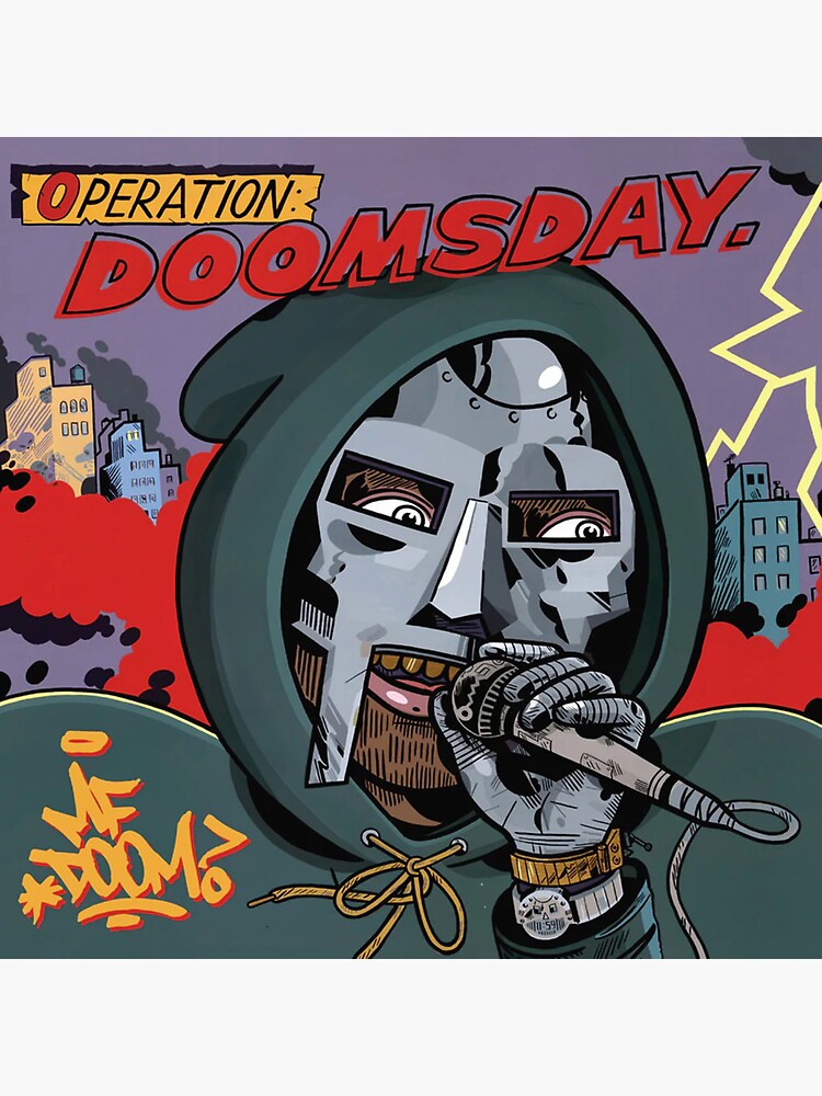 "It's A Doomsday" Sticker for Sale by SheilaJoely | Redbubble