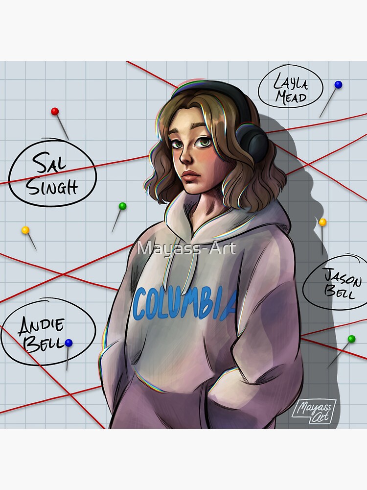 "A Good Girls Guide to Murder Pip Fitz Amobi" Sticker for Sale by ...