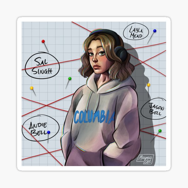 "A Good Girls Guide to Murder Pip Fitz Amobi" Sticker for Sale by ...