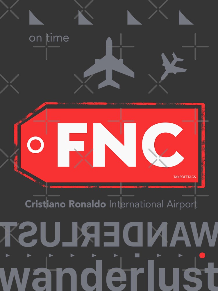 "FNC airport " Sticker for Sale by Aviators | Redbubble