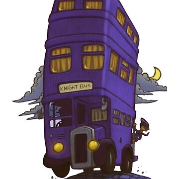"Magic Transport Knight Bus " Sticker for Sale by colterse | Redbubble