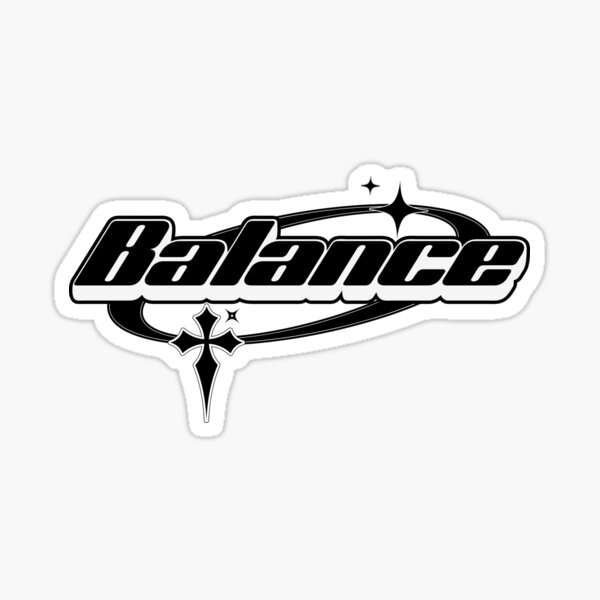 "Balance" Sticker for Sale by BabyBooCoo | Redbubble