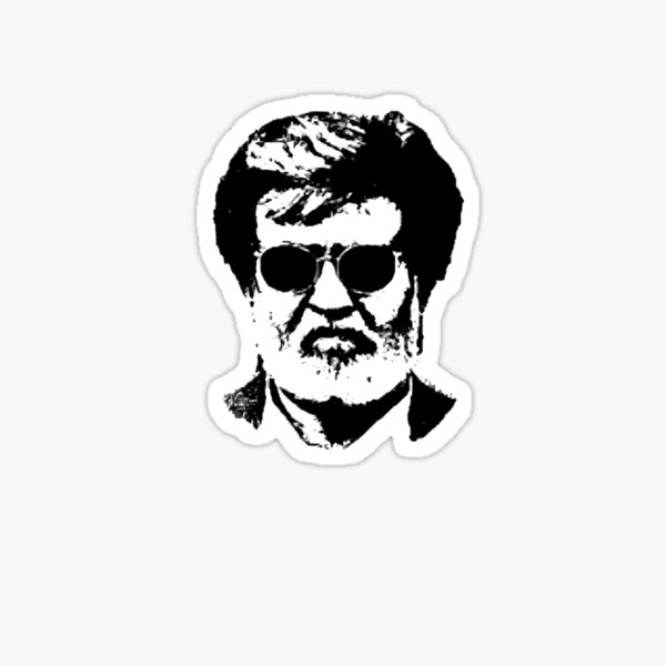 "Rajinikanth Rajinikanth Rajinikanth(3)" Sticker for Sale by yudiidi ...