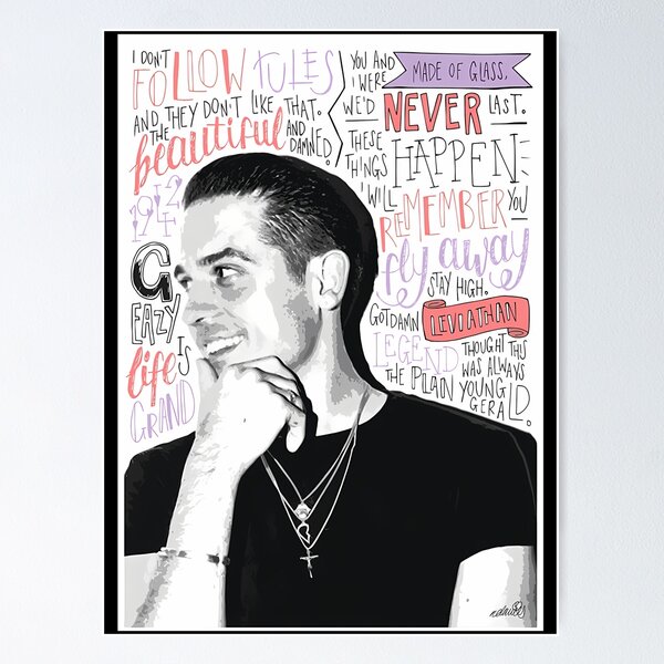 "G-Eazy" Poster for Sale by QPPShop | Redbubble