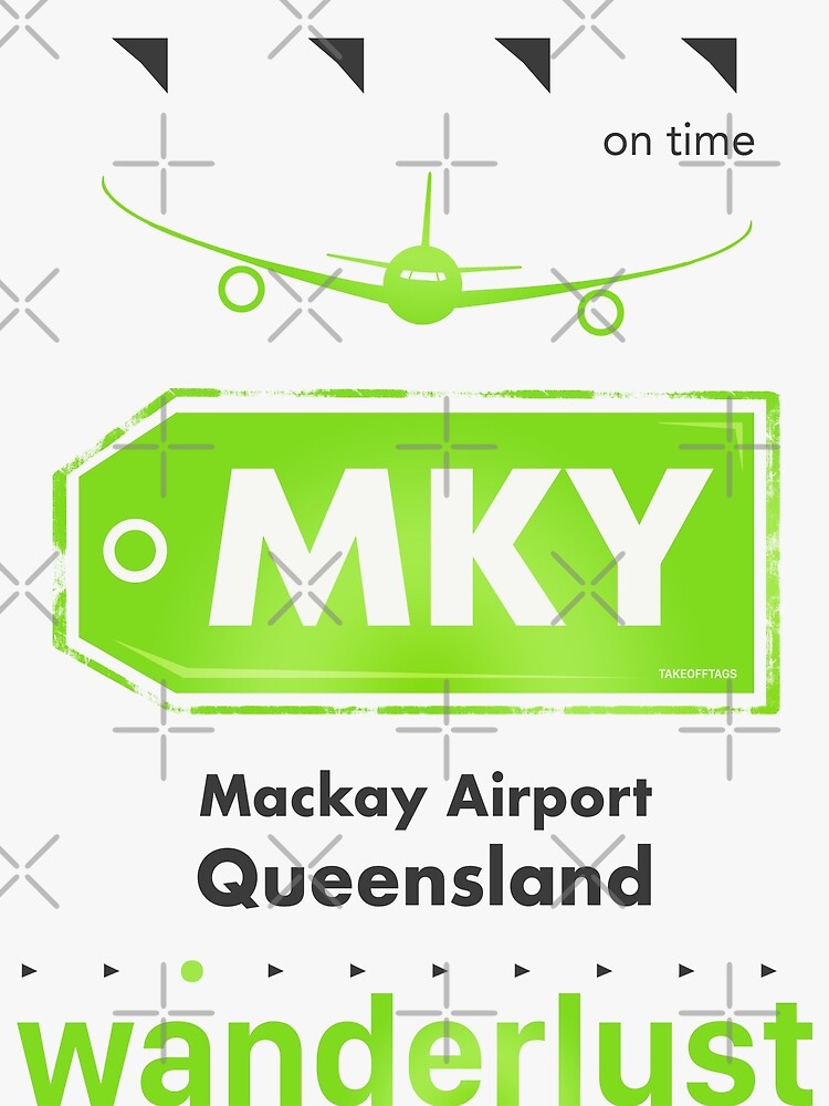 "MKY Mackay airport Queensland" Poster by Aviators | Redbubble