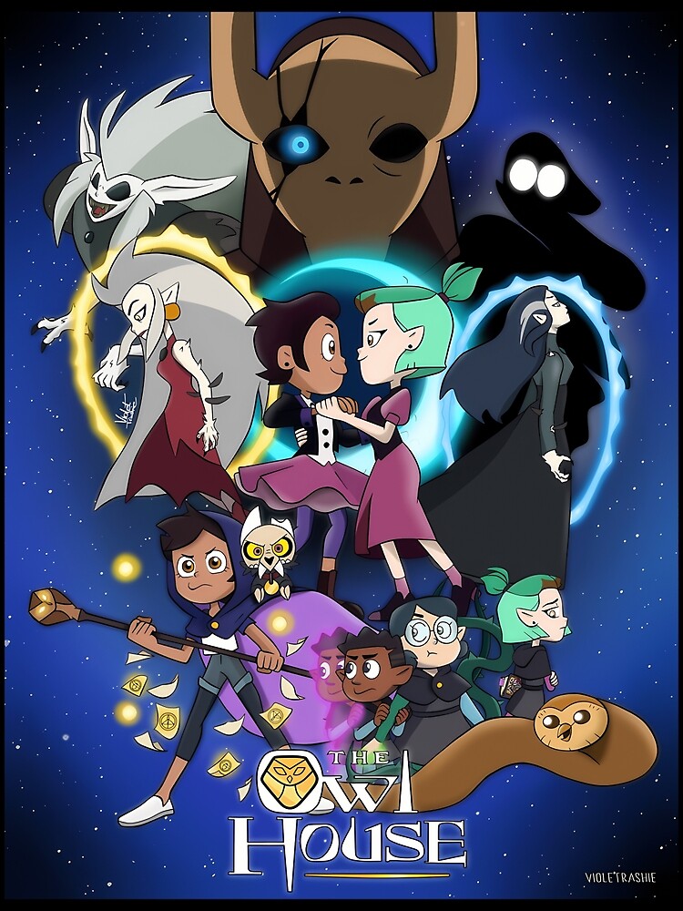 "the owl house poster" Poster for Sale by HooverCustard | Redbubble