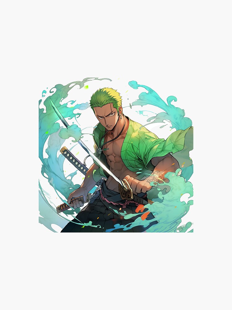 "Zoro" Sticker for Sale by KLYPStickers | Redbubble