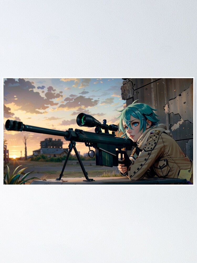 "Sinon" Poster for Sale by lucapowerz08 | Redbubble