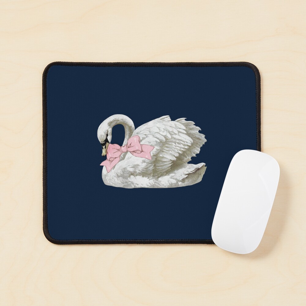 "Swan with ribbon bow " Sticker for Sale by RobbieGoodwin | Redbubble