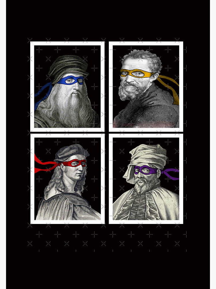 Renaissance Artist Donatello Raphael Leonardo Michelangelo
