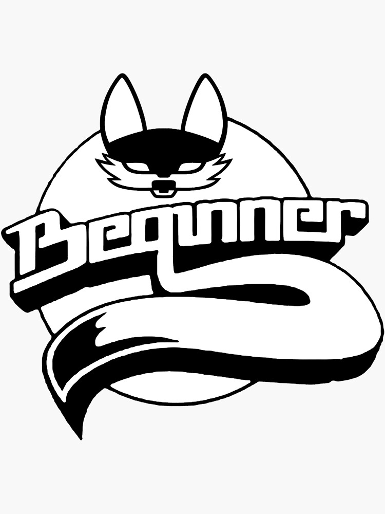 "Absolute Beginner" Sticker by HeloiseBeaulieu | Redbubble