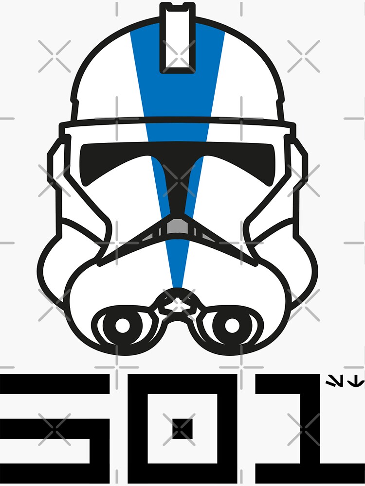 "501st legion" Sticker for Sale by SurtonDesign | Redbubble