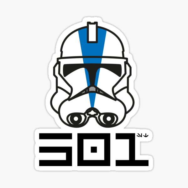 "501st legion" Sticker for Sale by SurtonDesign | Redbubble