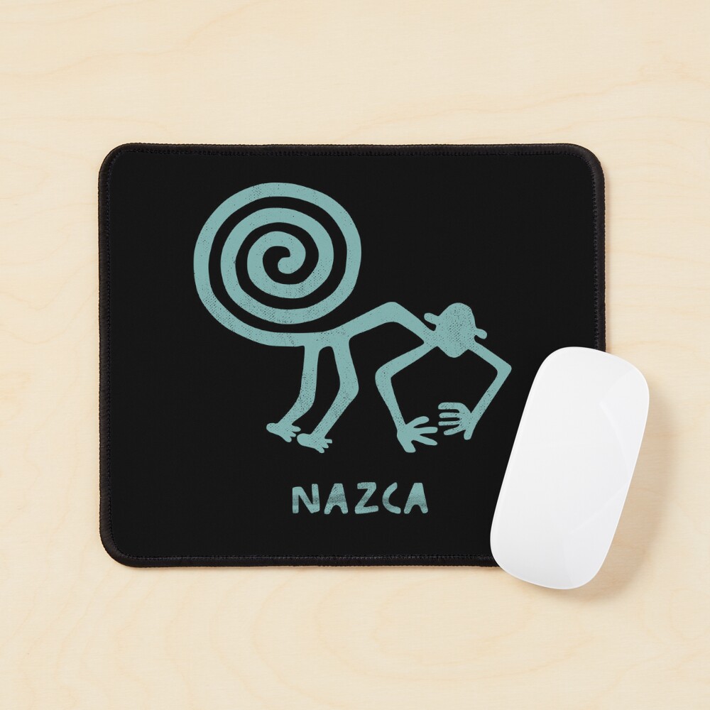 "Nazca Lines Monkey" Sticker by LuckyU-Design | Redbubble