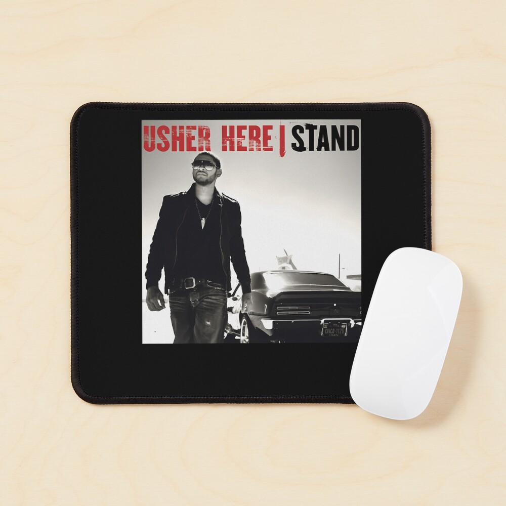 "Usher Here I Stand " Sticker for Sale by HollyDare12 | Redbubble