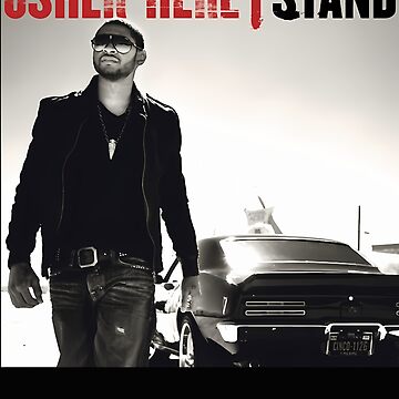 "Usher Here I Stand " Sticker for Sale by HollyDare12 | Redbubble