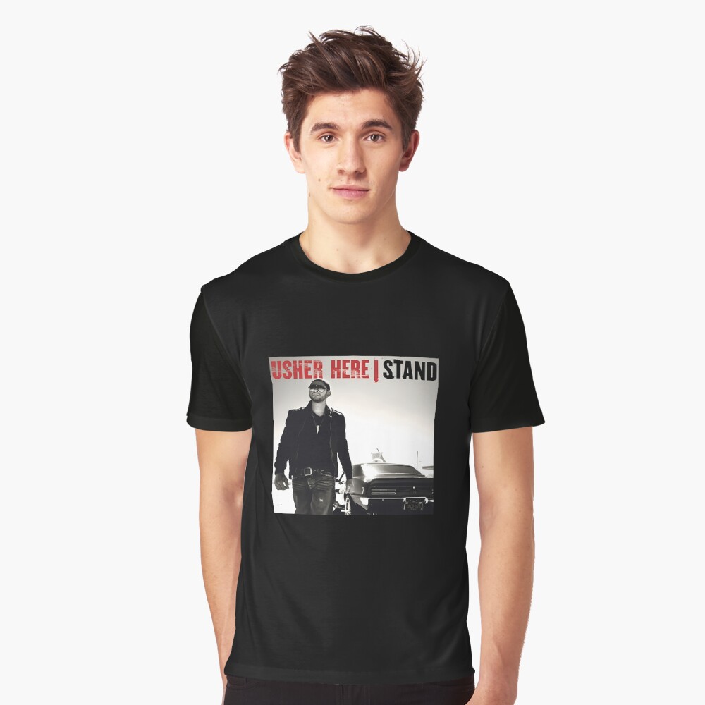 "Usher Here I Stand " Sticker for Sale by HollyDare12 | Redbubble