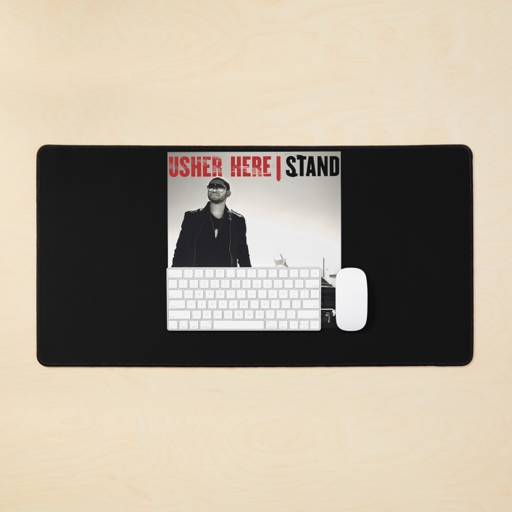 "Usher Here I Stand " Sticker for Sale by HollyDare12 | Redbubble