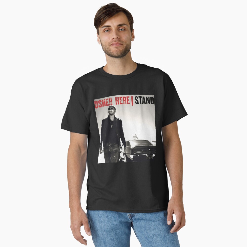 "Usher Here I Stand " Sticker for Sale by HollyDare12 | Redbubble