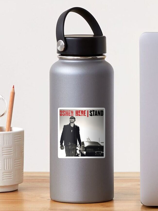 "Usher Here I Stand " Sticker for Sale by HollyDare12 | Redbubble