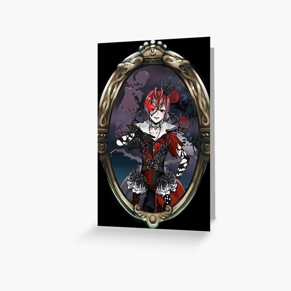 "Overblot! Riddle Rosehearts (Twisted Wonderland)" Greeting Card for ...