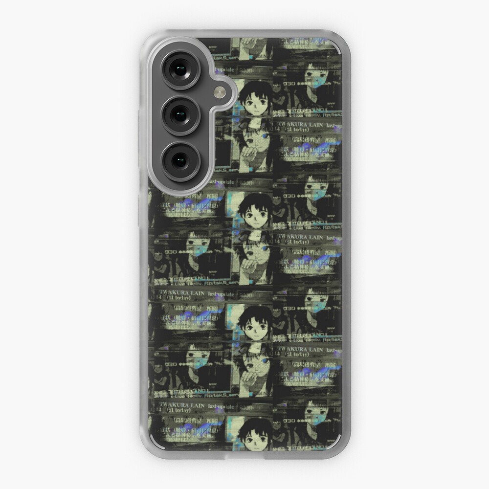 "Lain Cybercore Collage" Sticker for Sale by MerikuroCreates | Redbubble