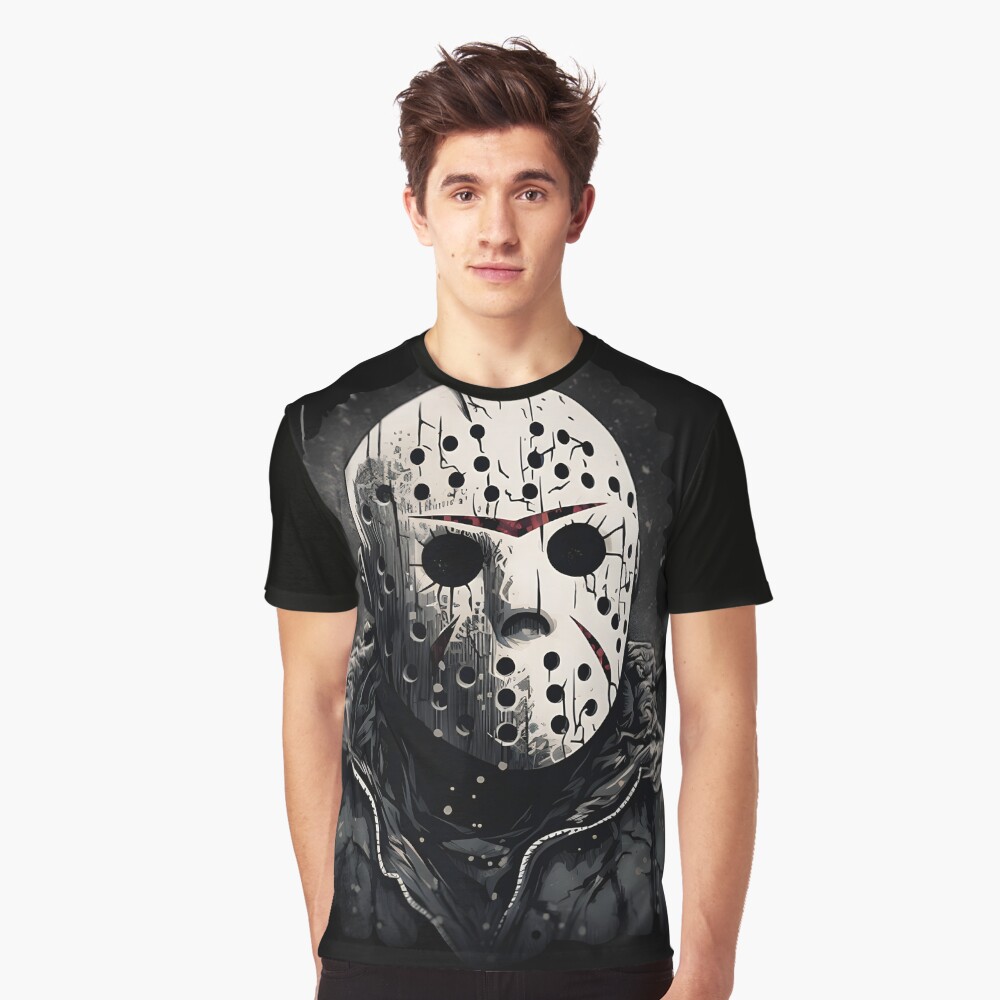 "Jason Voorhees Inspired" Sticker for Sale by ARTficiallyAnon | Redbubble