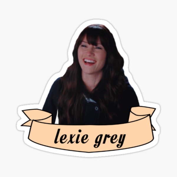 "Lexie Grey" Sticker for Sale by ayeimjess | Redbubble