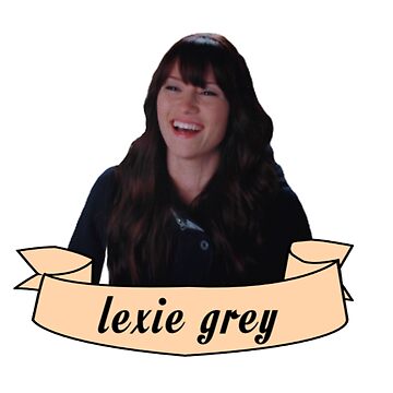 "Lexie Grey" Sticker for Sale by ayeimjess | Redbubble