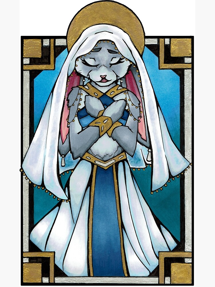 "Rabbit Priestess" Photographic Print for Sale by cinnasterism | Redbubble