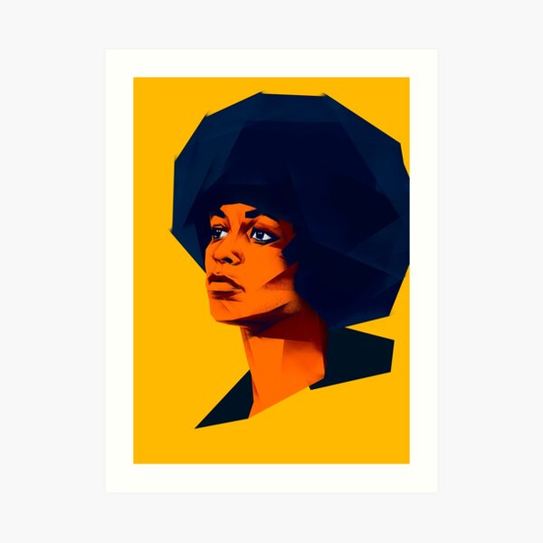 Angela Davis Art Prints | Redbubble