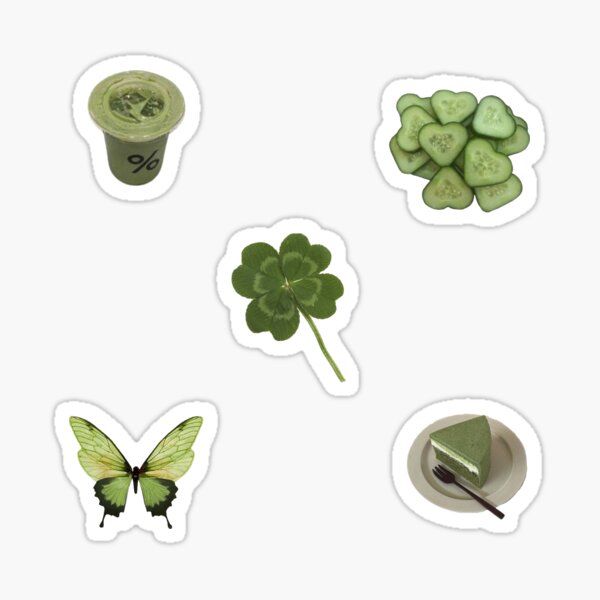 "Aesthetic Sage Green Pack" Sticker for Sale by Aesthetic Crew | Redbubble