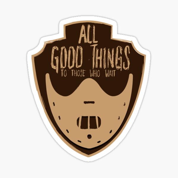 "All Good Things" Sticker for Sale by Primal Mistry | Redbubble